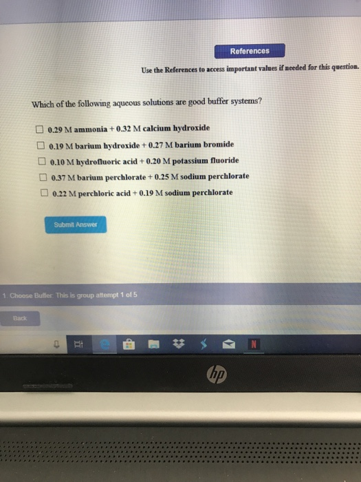 Solved References Use the References to access important | Chegg.com