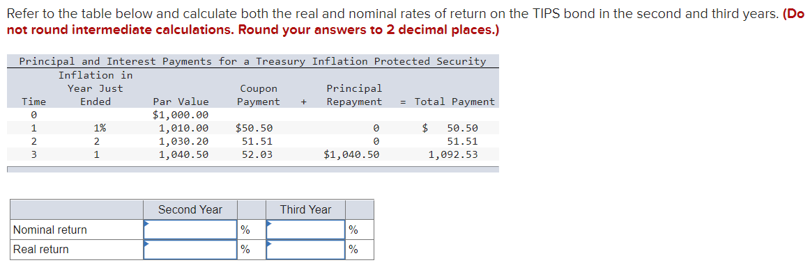 [Solved]: Refer to the table below and calculate both the