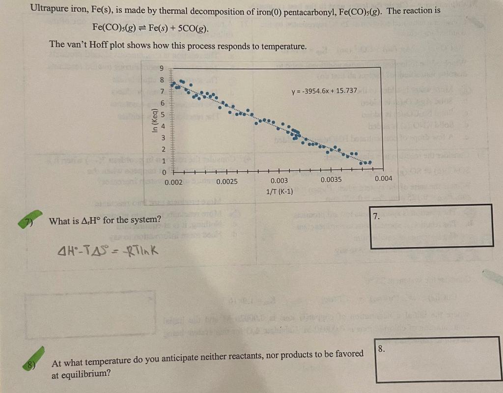 Solved Consider the system at 25∘C, | Chegg.com