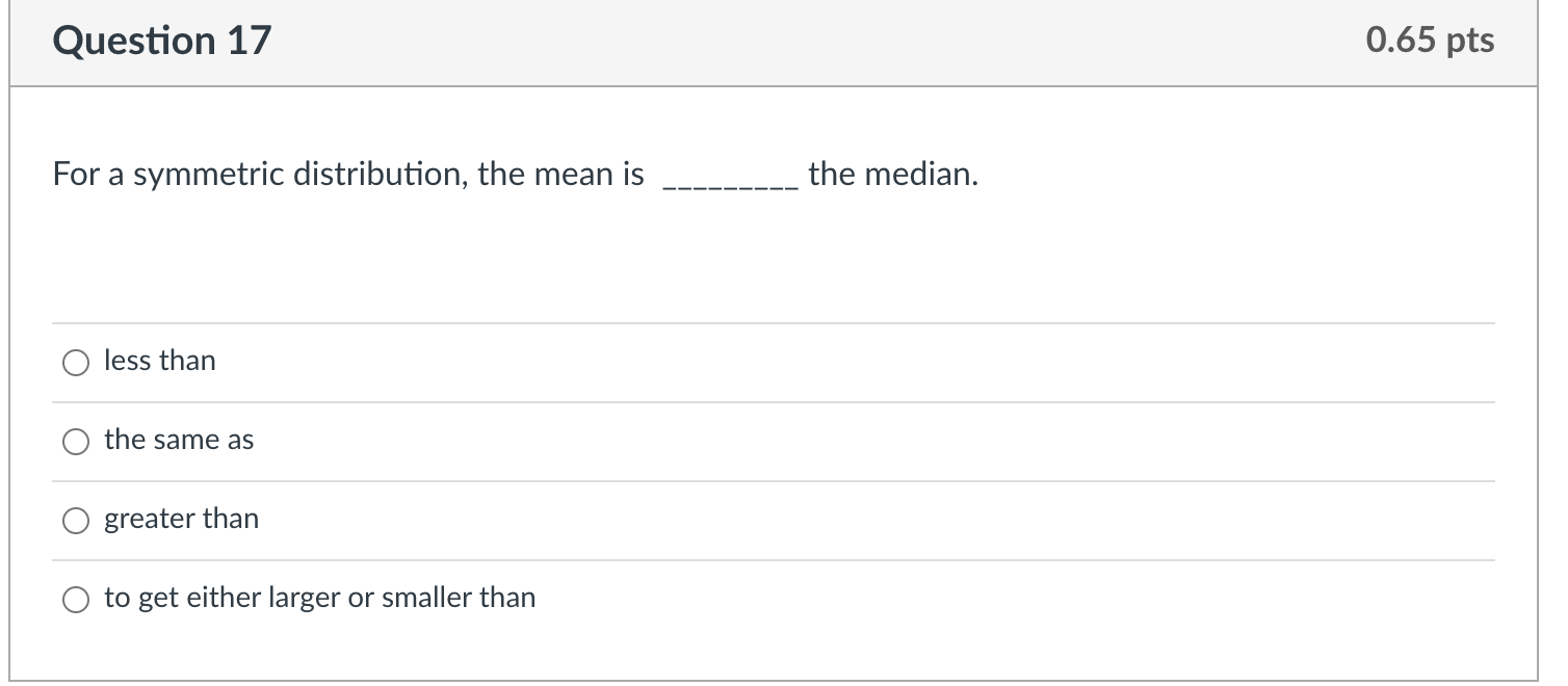 Solved Question 13 0.65 pts A Coke versus Pepsi experiment | Chegg.com