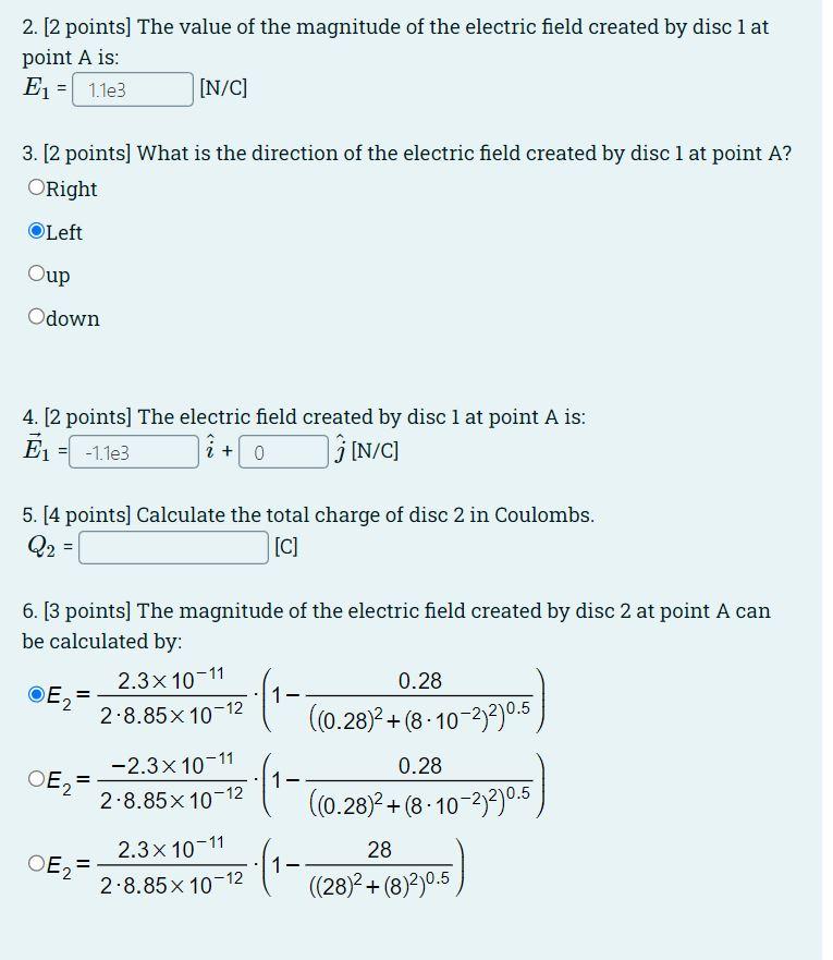 Solved Problem 3. [20 points] The figure shows two discs | Chegg.com