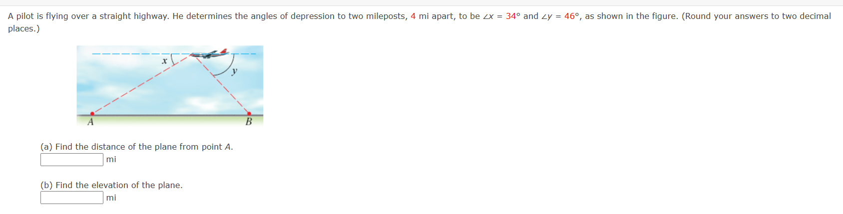 Solved places.) (a) Find the distance of the plane from | Chegg.com