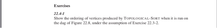 Solved 5) Show the ordering of vertices produced by | Chegg.com