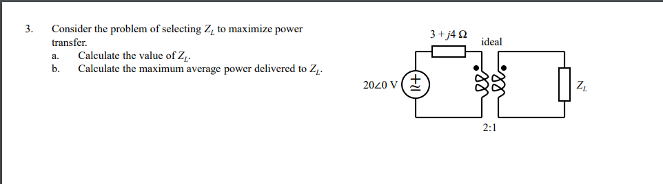 Solved 3 + 1422 ideal Consider the problem of selecting Z to | Chegg.com
