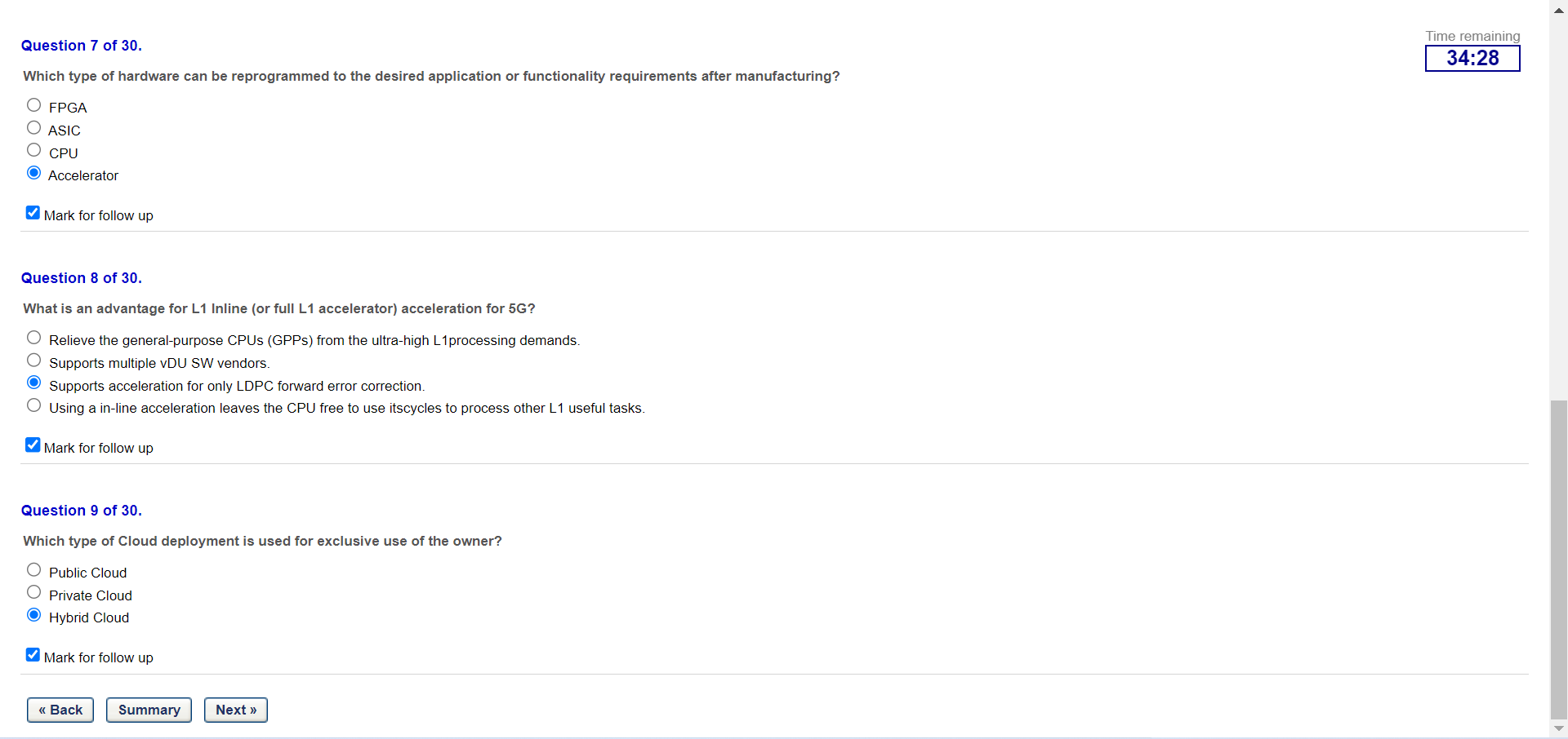 Solved Question 7 of 30 . Which type of hardware can be | Chegg.com