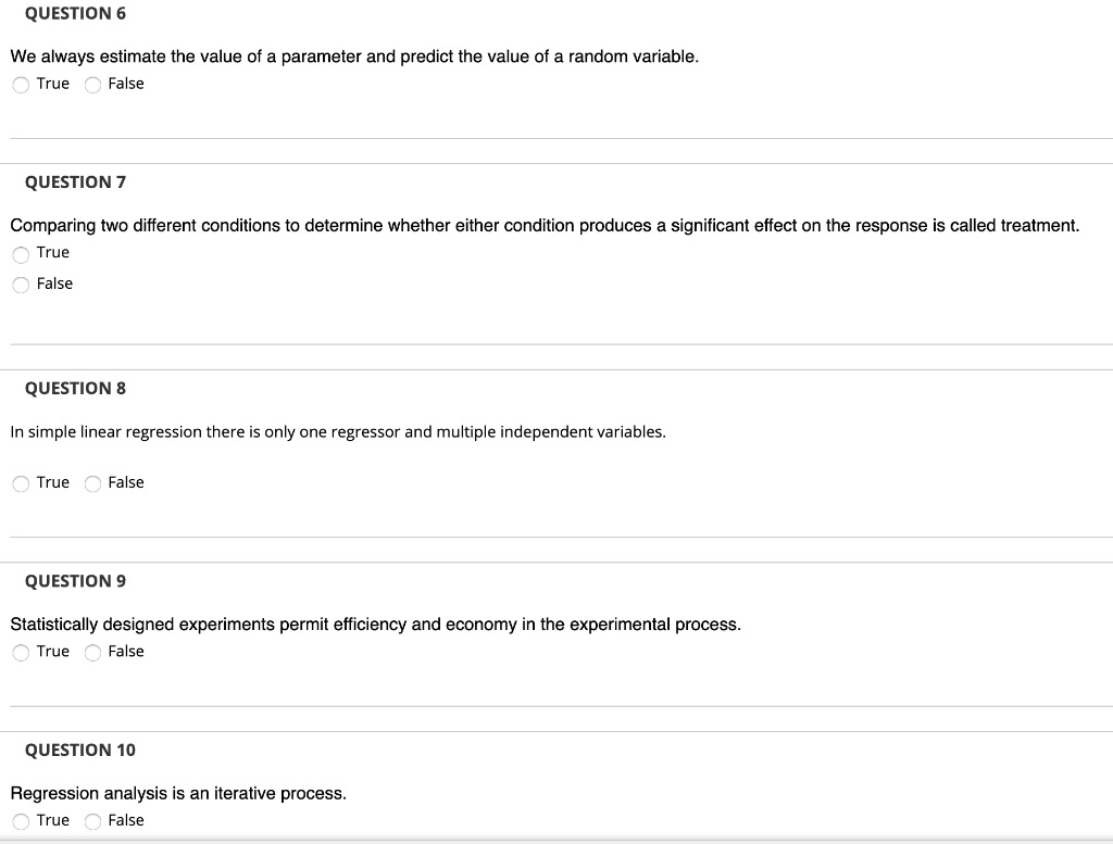Solved QUESTION 1 By using designed experiments, engineers | Chegg.com