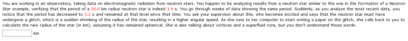 Solved You are working in an observatory, taking data on | Chegg.com