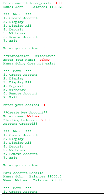 Assignment 1 Download Bankaccount Java And