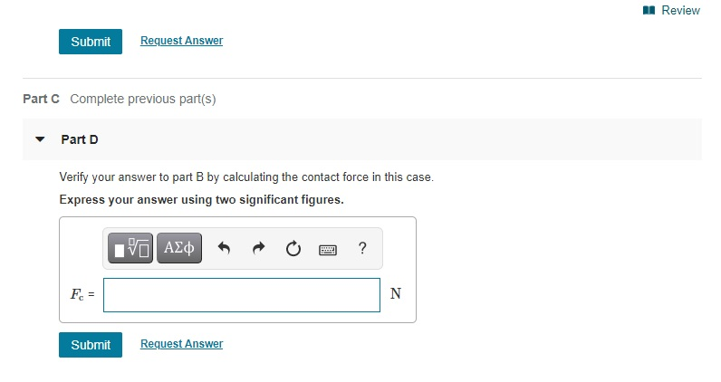 Solved Review IP Two boxes sit side-by-side on a smooth | Chegg.com