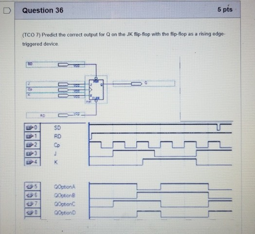 Solved Question 34 5 pts (TCO 7) Predict the correct output | Chegg.com
