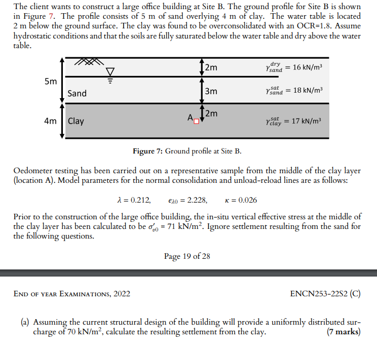 Solved The client wants to ﻿construct a large office | Chegg.com