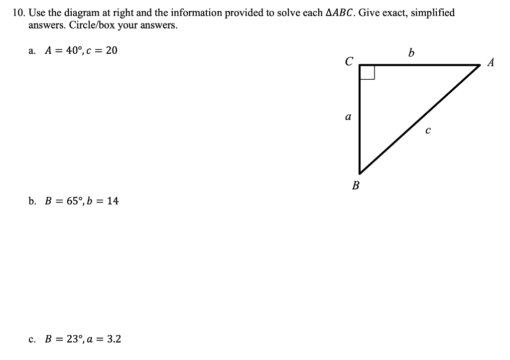 Solved 4. Find the exact values of the six trigonometric | Chegg.com