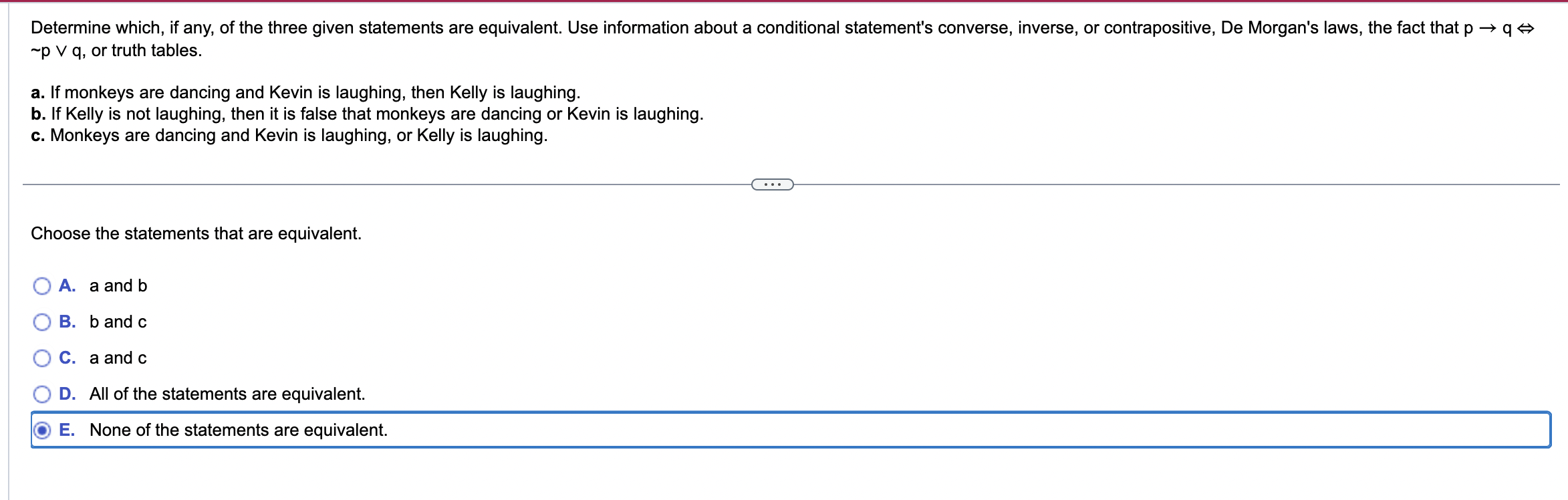 Solved Determine which, if any, of the three given | Chegg.com