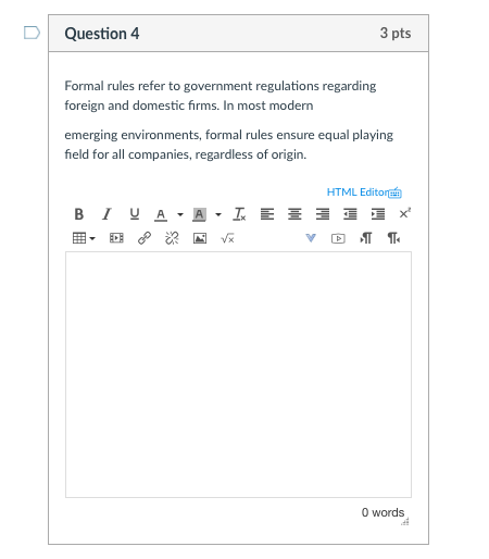 Solved D Question 4 3 pts Formal rules refer to government | Chegg.com Solved D Question 4 3 pts Formal rules refer to government | Chegg.com