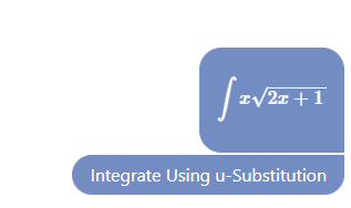 Solved ∫x2x+1 Integrate Using u-Substitution | Chegg.com