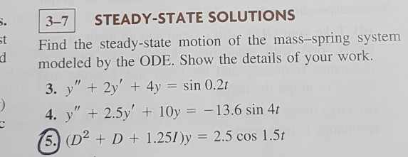 Solved What is the answer for question no.5? Find the | Chegg.com