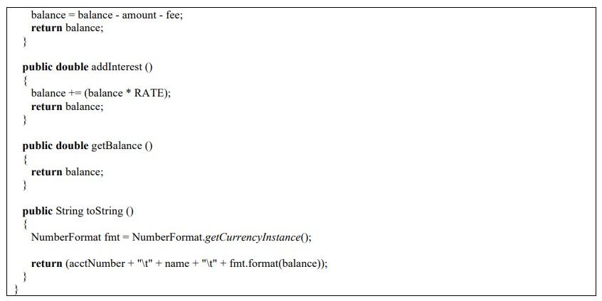 Solved Write a test method to test the toString() method. | Chegg.com