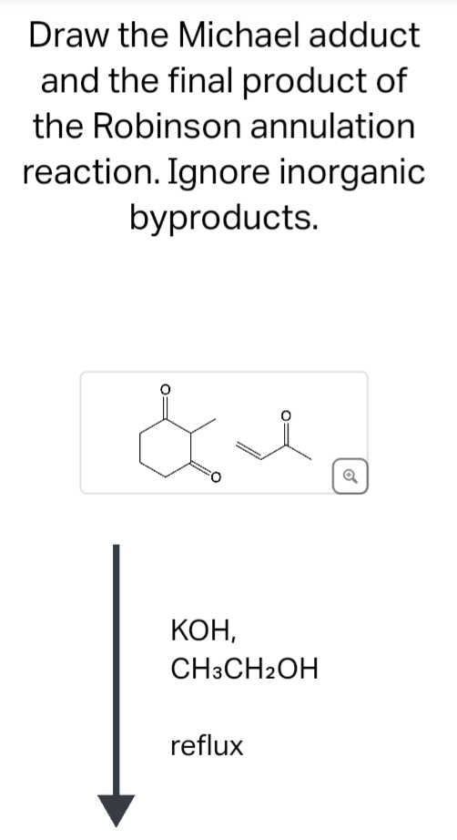 Solved Draw the Michael adduct and the final product of the | Chegg.com