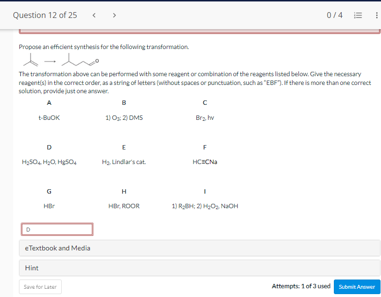 Solved Propose an efficient synthesis for the following | Chegg.com