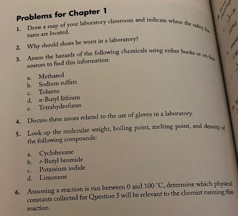 Solved 3. Assess the hazards of the following chemicals | Chegg.com