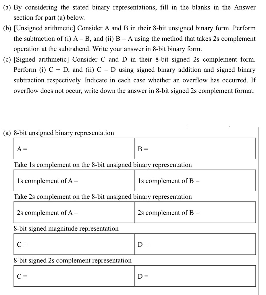 Solved A=33,B=100,C=-33,D=-100 (a) By considering the stated | Chegg.com