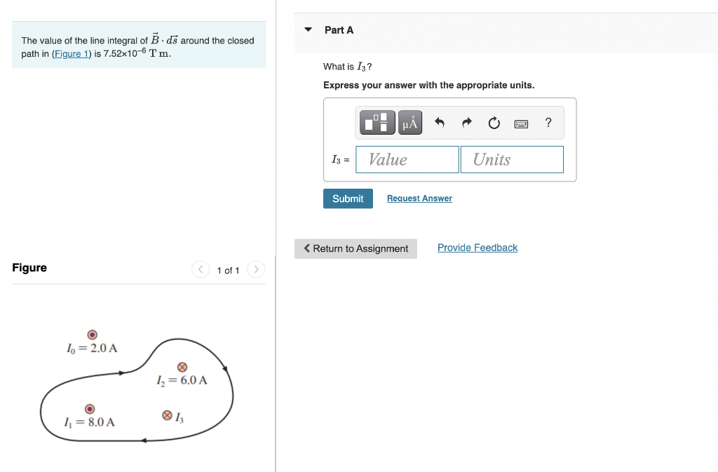 Solved The value of the line integral of B⋅ds around the | Chegg.com