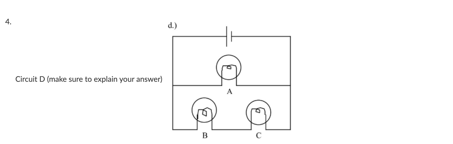 Solved Part 1: Systems of Light Bulbs Using the simulation | Chegg.com