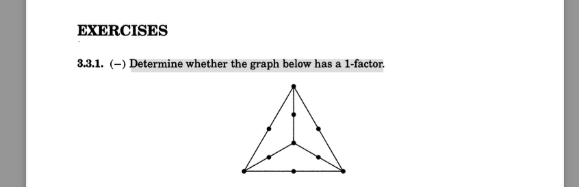 For a discrete math class chapter on Matchings and | Chegg.com