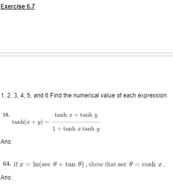 Solved 1,2,3,4,5, and 6 Find the numerical value of each | Chegg.com