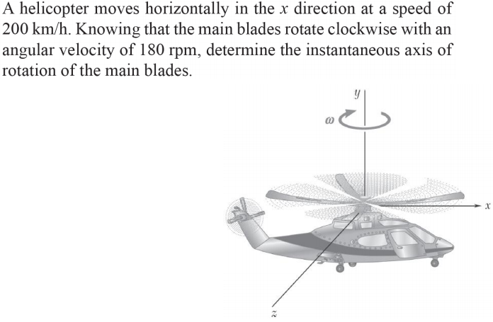 Solved A helicopter moves horizontally in the x direction at | Chegg.com
