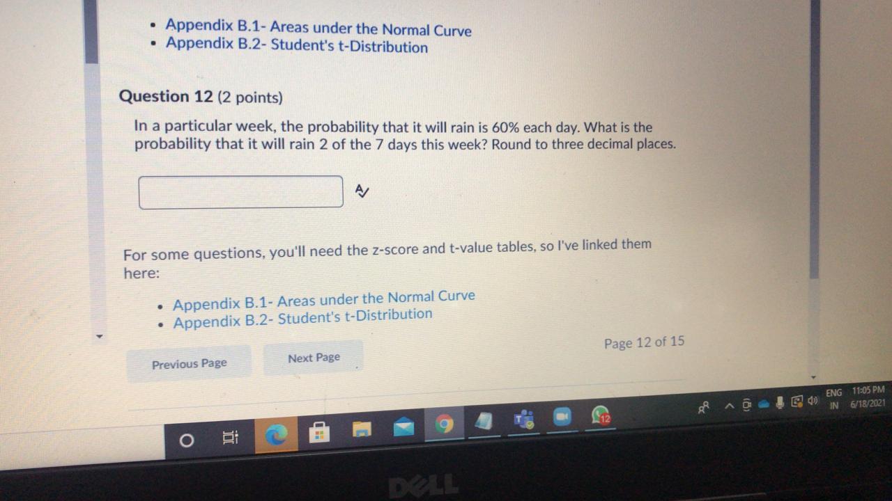 Solved . Appendix B.1- Areas under the Normal Curve Appendix | Chegg.com