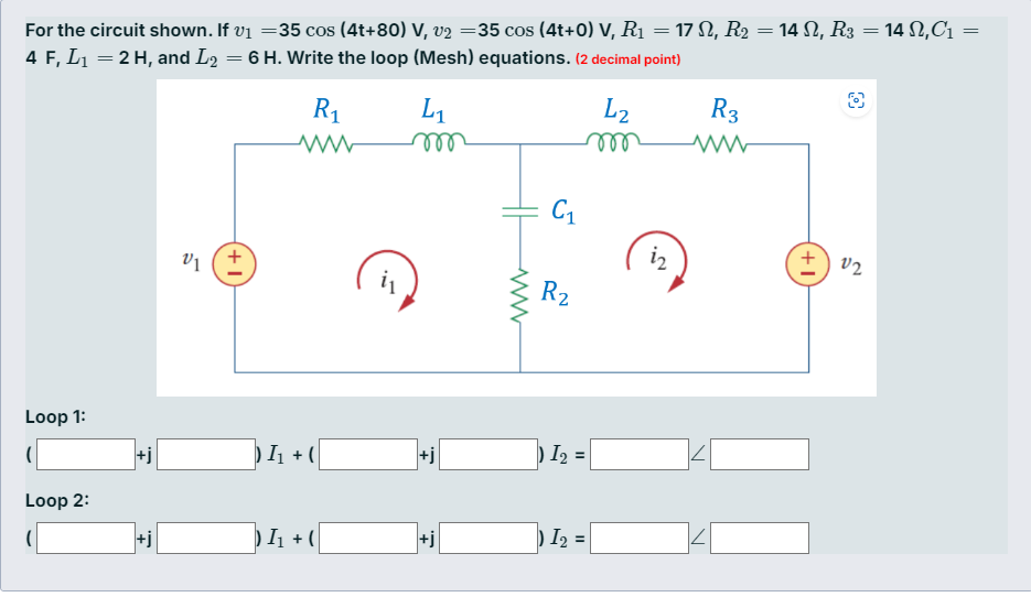 Solved For the circuit shown. | Chegg.com
