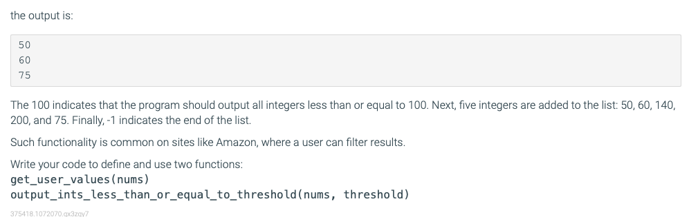 Solved 18.9 Final Exam Project - Part 3: Output Values Below | Chegg.com