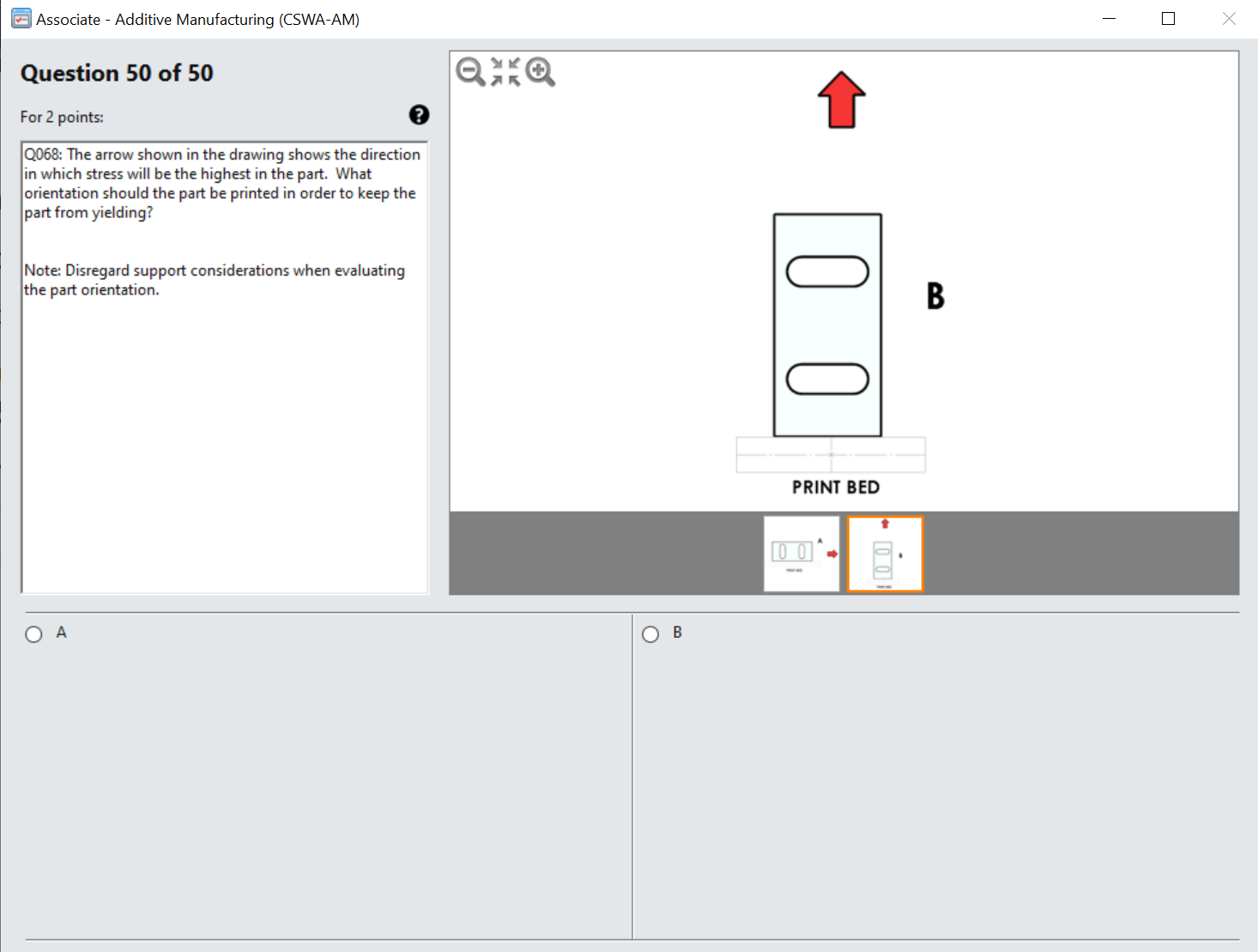 Solved q068 the arrow shown in the drawing shows the | Chegg.com