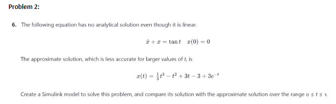 Solved solve using simulink with explanation pls and if you | Chegg.com