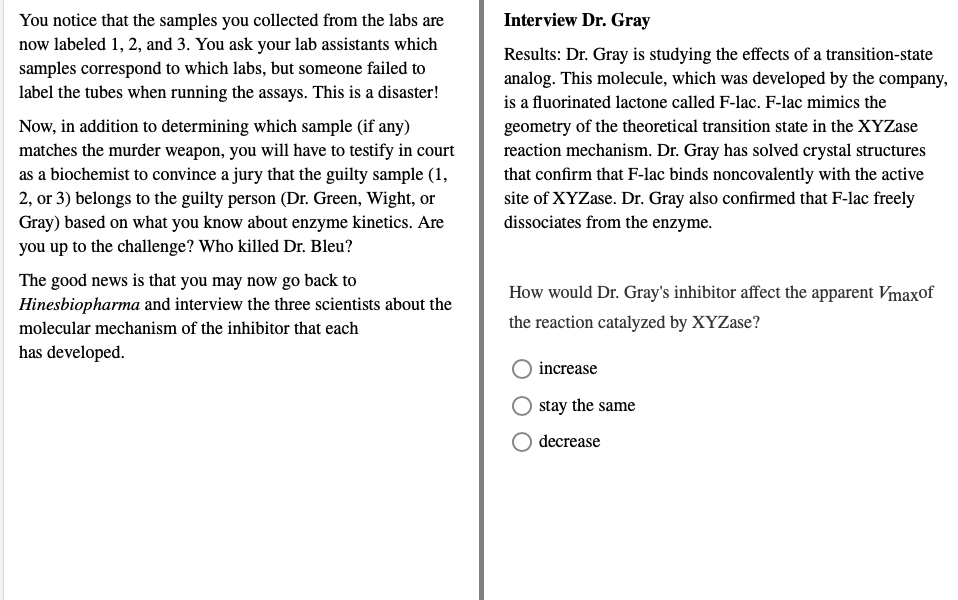 Solved INITIAL INVESTIGATION Run kinetics experiments on | Chegg.com