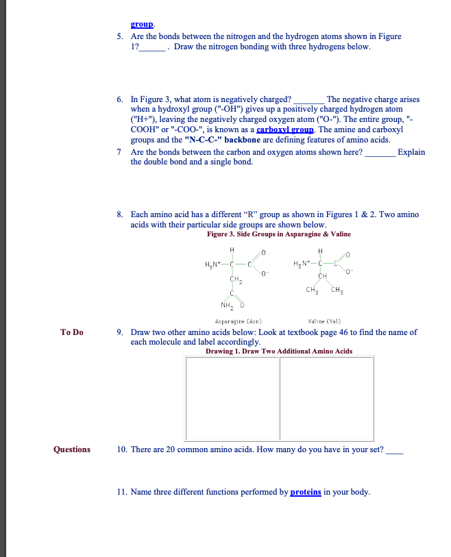 Pattern Matching: Organic Molecules Objectives Once | Chegg.com