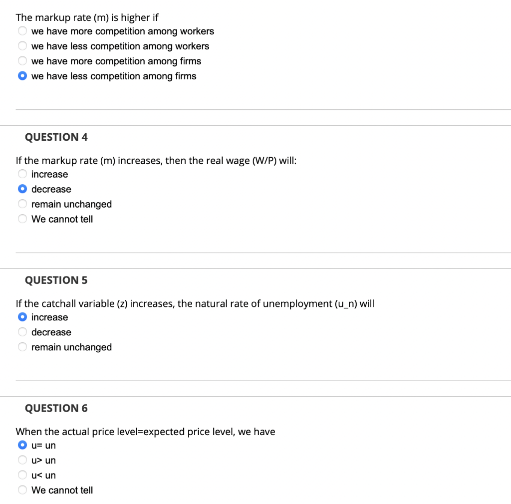 Solved Wanted to double check my answers and if I could get | Chegg.com