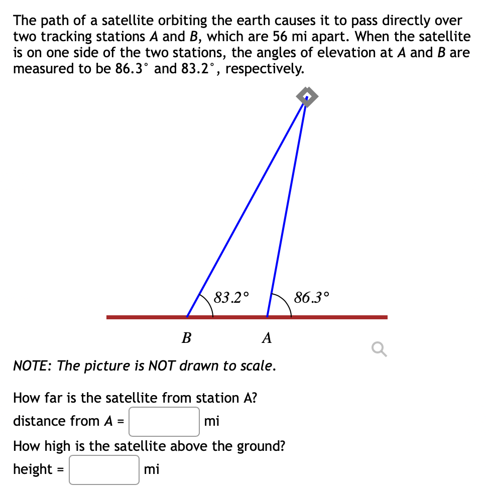 Solved The path of a satellite orbiting the earth causes it | Chegg.com