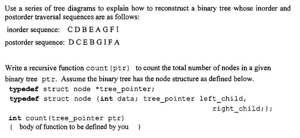 Solved Use a series of tree diagrams to explain how to | Chegg.com