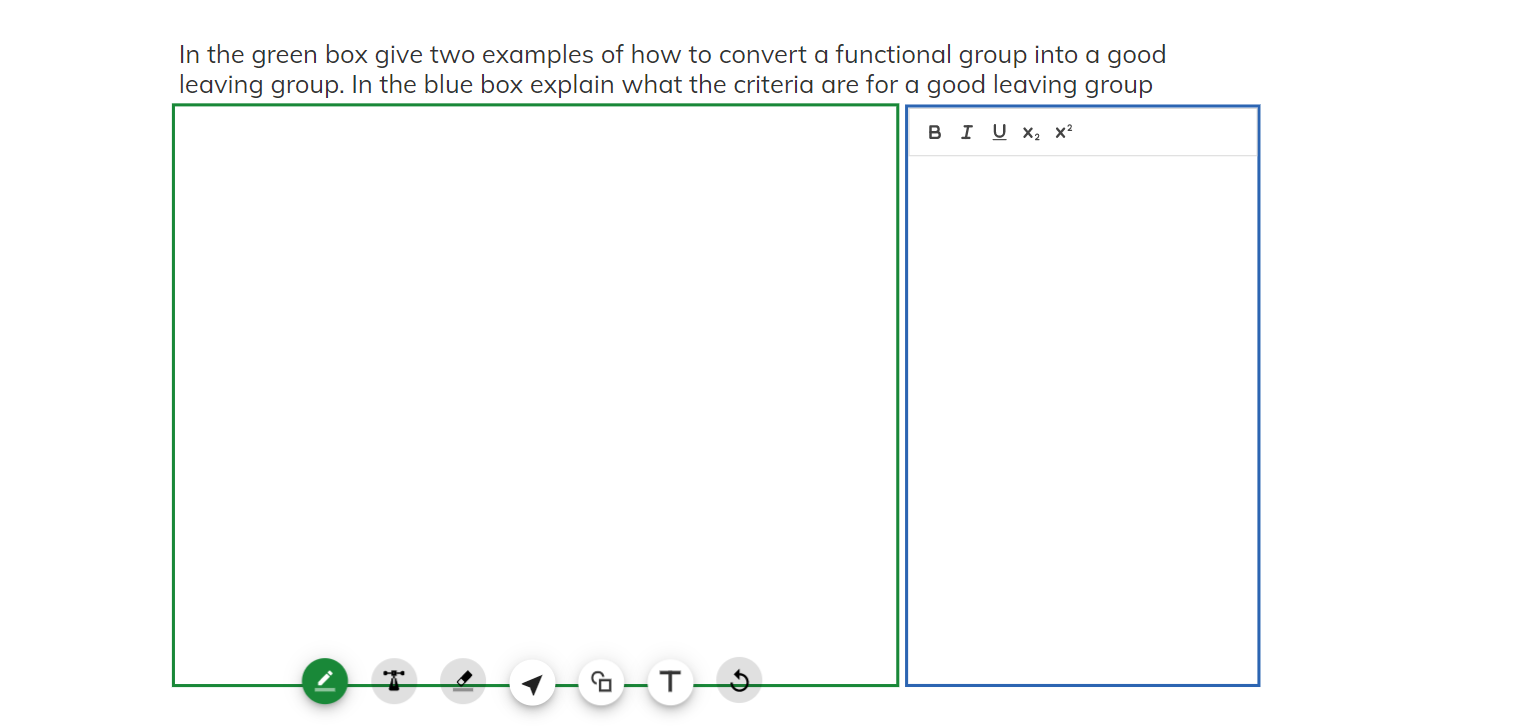 Solved In the green box give two examples of how to convert | Chegg.com