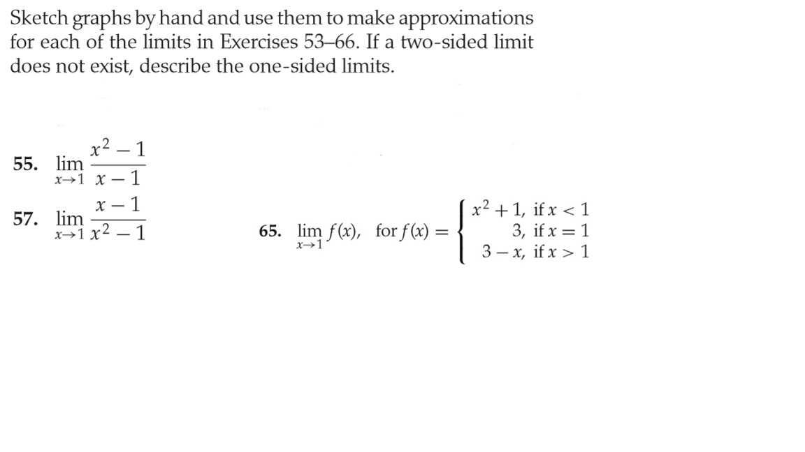 Solved Sketch graphs by hand and use them to make | Chegg.com