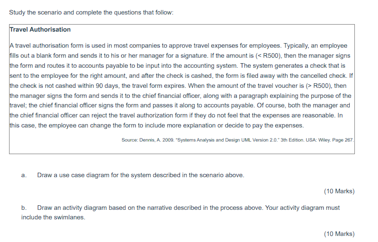 Solved Study the scenario and complete the questions that | Chegg.com