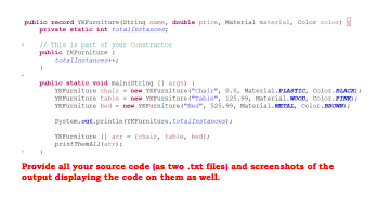Solved call that method instead. Preferably in table form. | Chegg.com