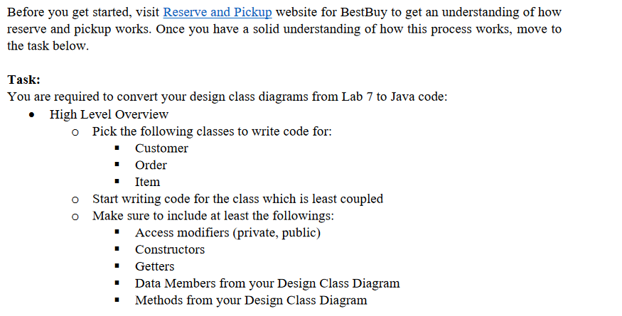 Solved Please Convert class diagrams to Java code. | Chegg.com