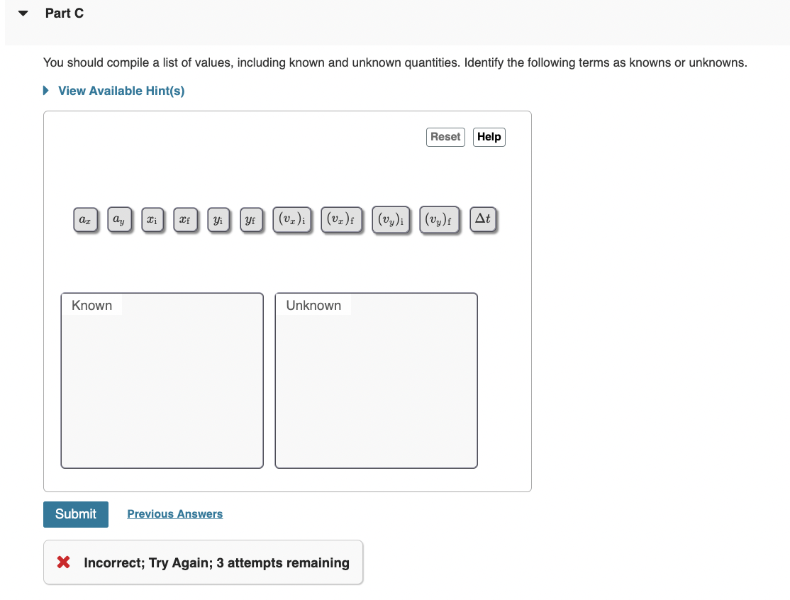 Solved To practice Problem-Solving Strategy 3.1 Projectile | Chegg.com