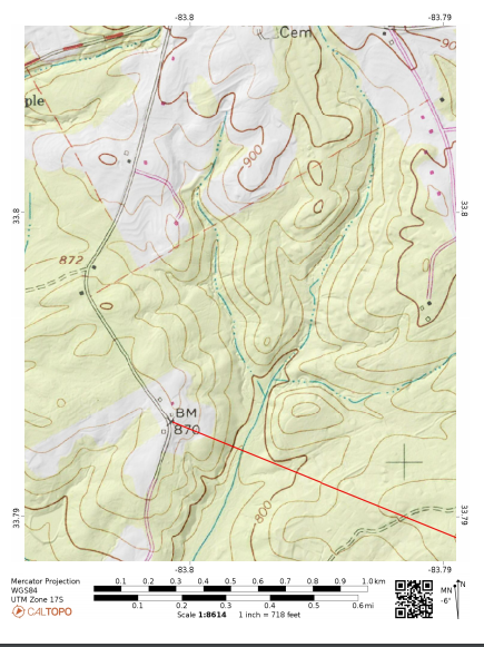 Solved What is the magnetic declination of this area? (6 | Chegg.com