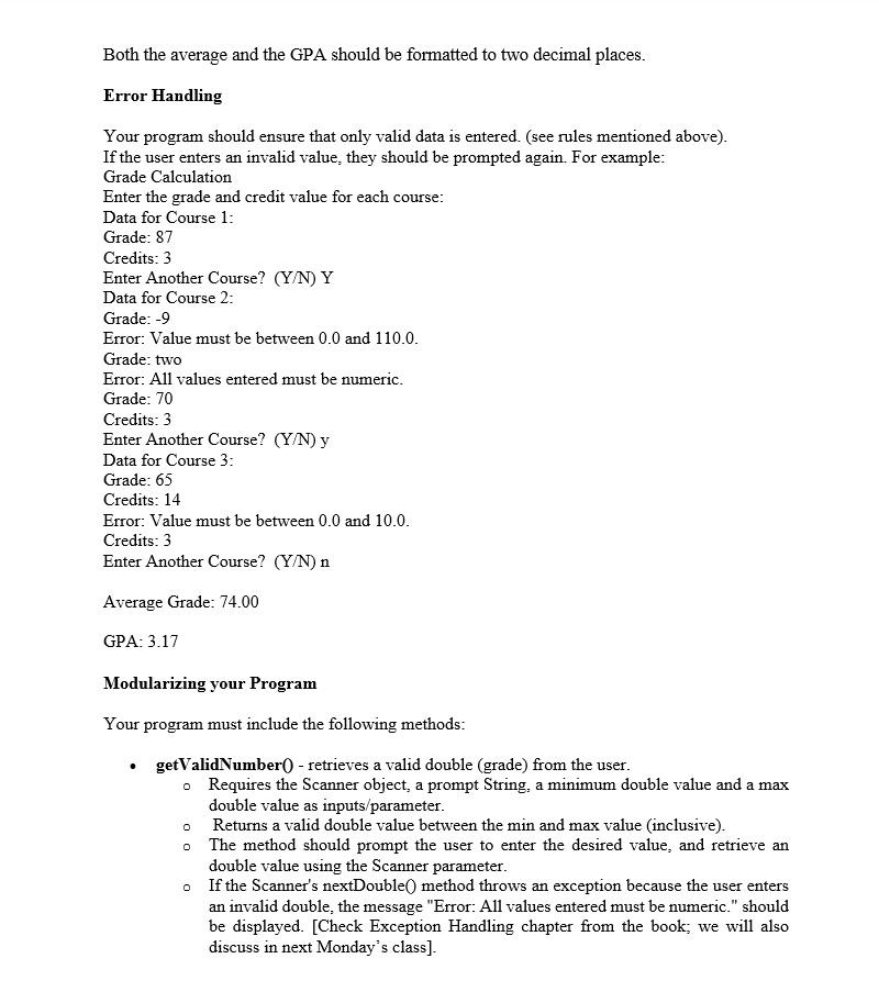 Solved You've been asked to write a program that records a | Chegg.com