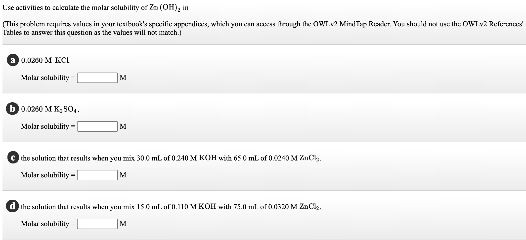 Solved Compound Formula ksp Notes Aluminum hydroxide Al(OH)2 | Chegg.com