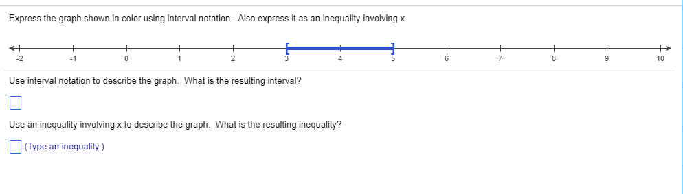 Solved Express the graph shown in color using interval | Chegg.com